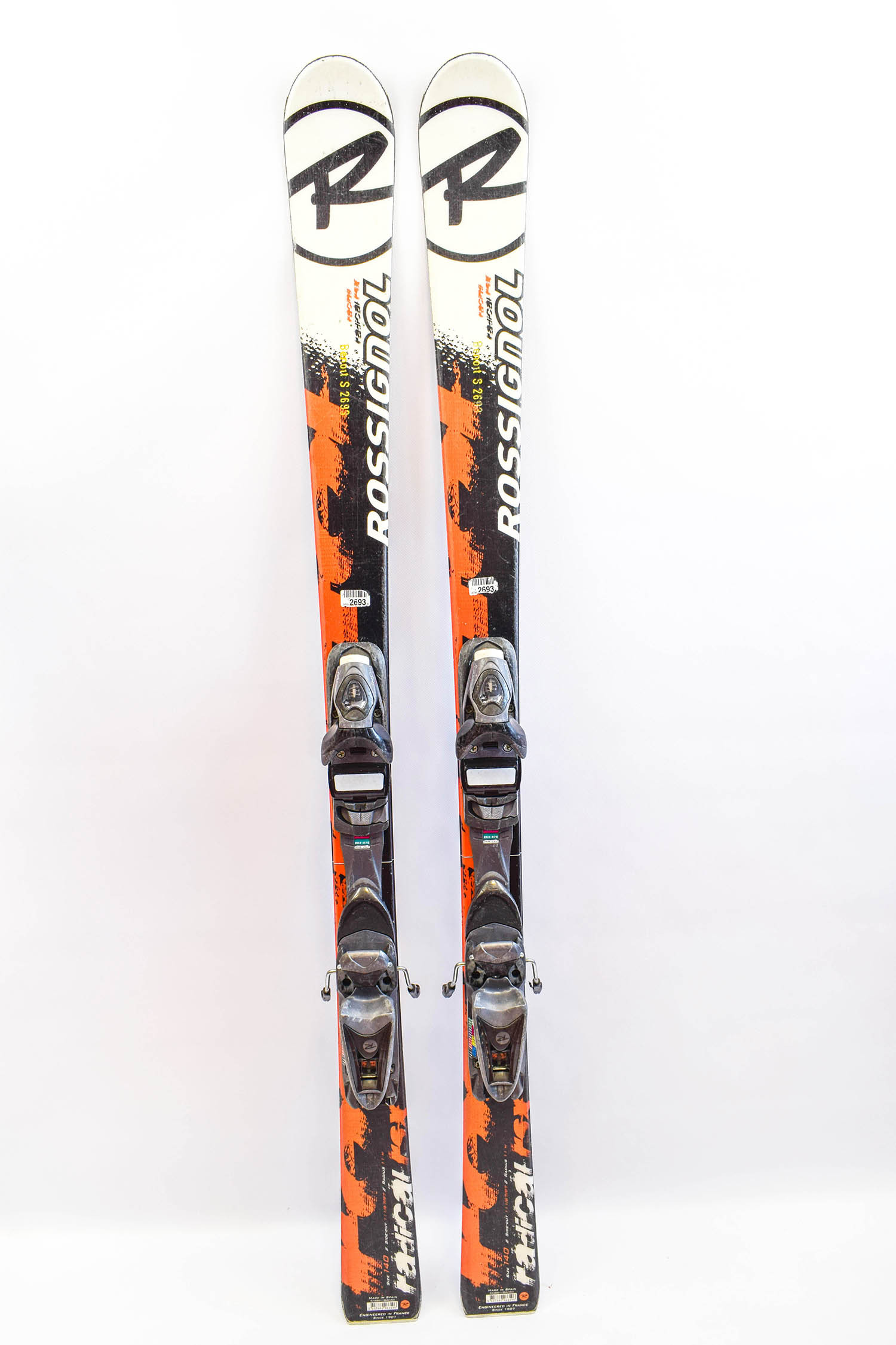 ROSSIGNOL SKI RADICAL RSX + FIX AXIUM JR 7 RTL - Easy Gliss
