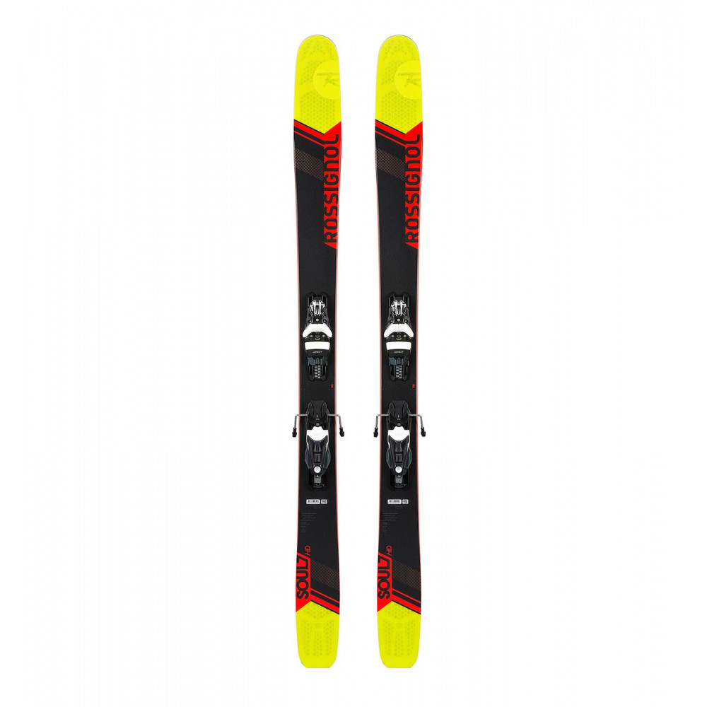 ROSSIGNOL SKI SOUL 7 HD + FIXATIONS LOOK NX 12 KONECT DUAL WTR B120 BLACK/WHITE - Easy Gliss
