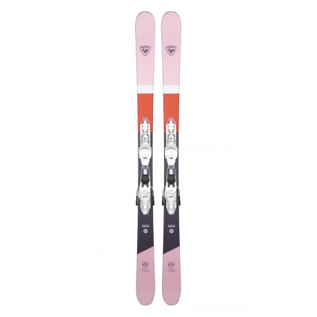 ROSSIGNOL SKI TRIXIE + XPRESS W 10 GW B83 WHT/SPARKLE - Easy Gliss