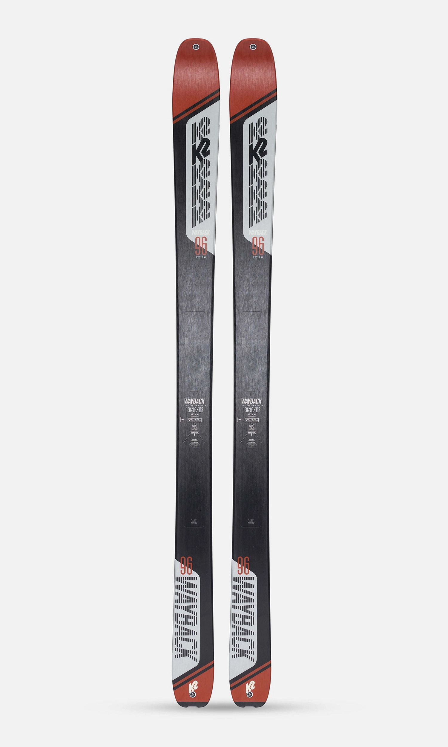 K2 SKI WAYBACK 96 + BINDUNGEN FRITSCHI VIPEC EVO 12 FREINS 100 MM ...